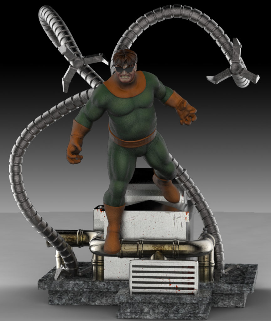Doc Ock Statue – Hels the 8th