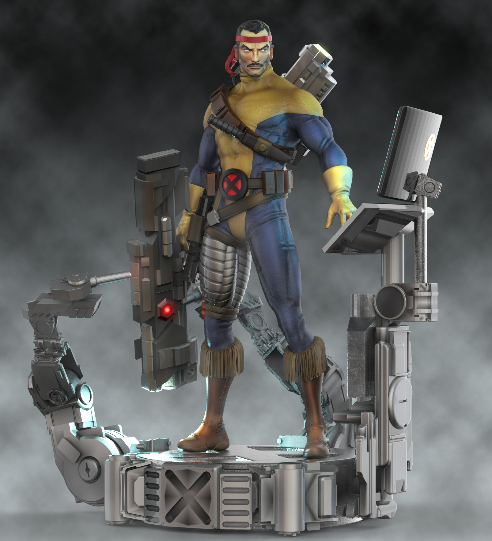 Forge statue – Hels the 8th