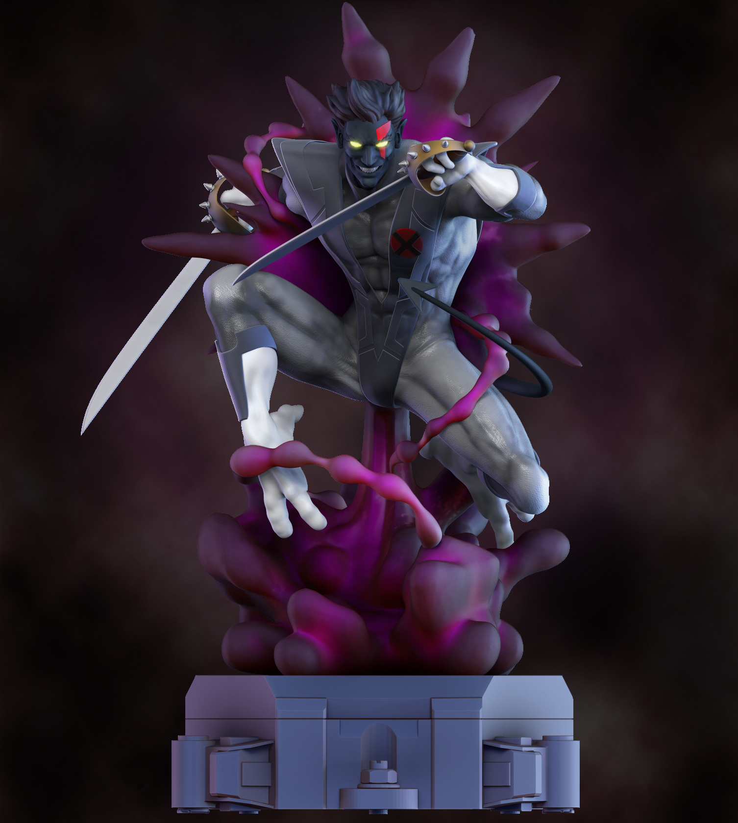 Nightcrawler statue – Hels the 8th